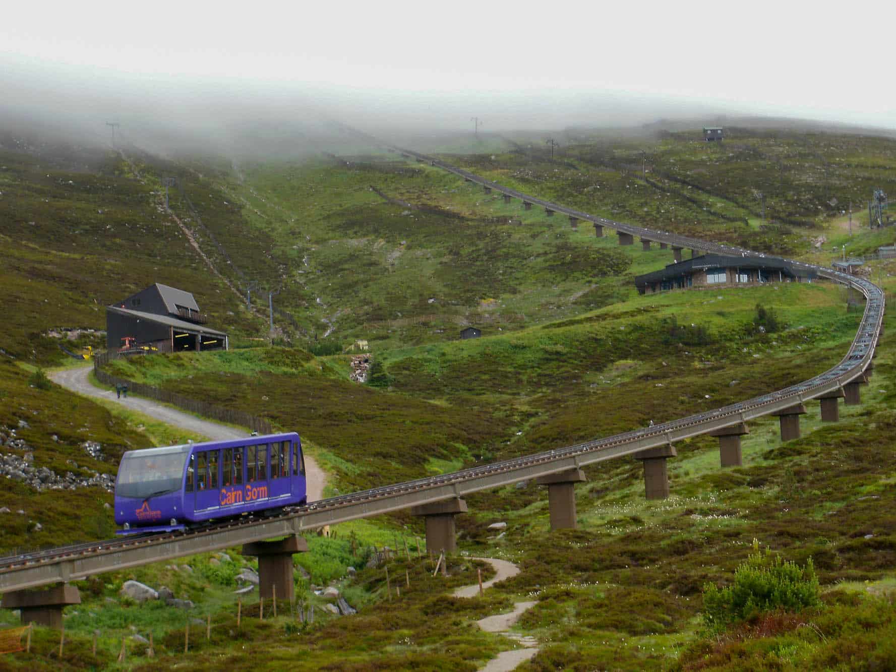 Nejvýše položená lanovka ve Spojeném království se znovu otevře pro ...