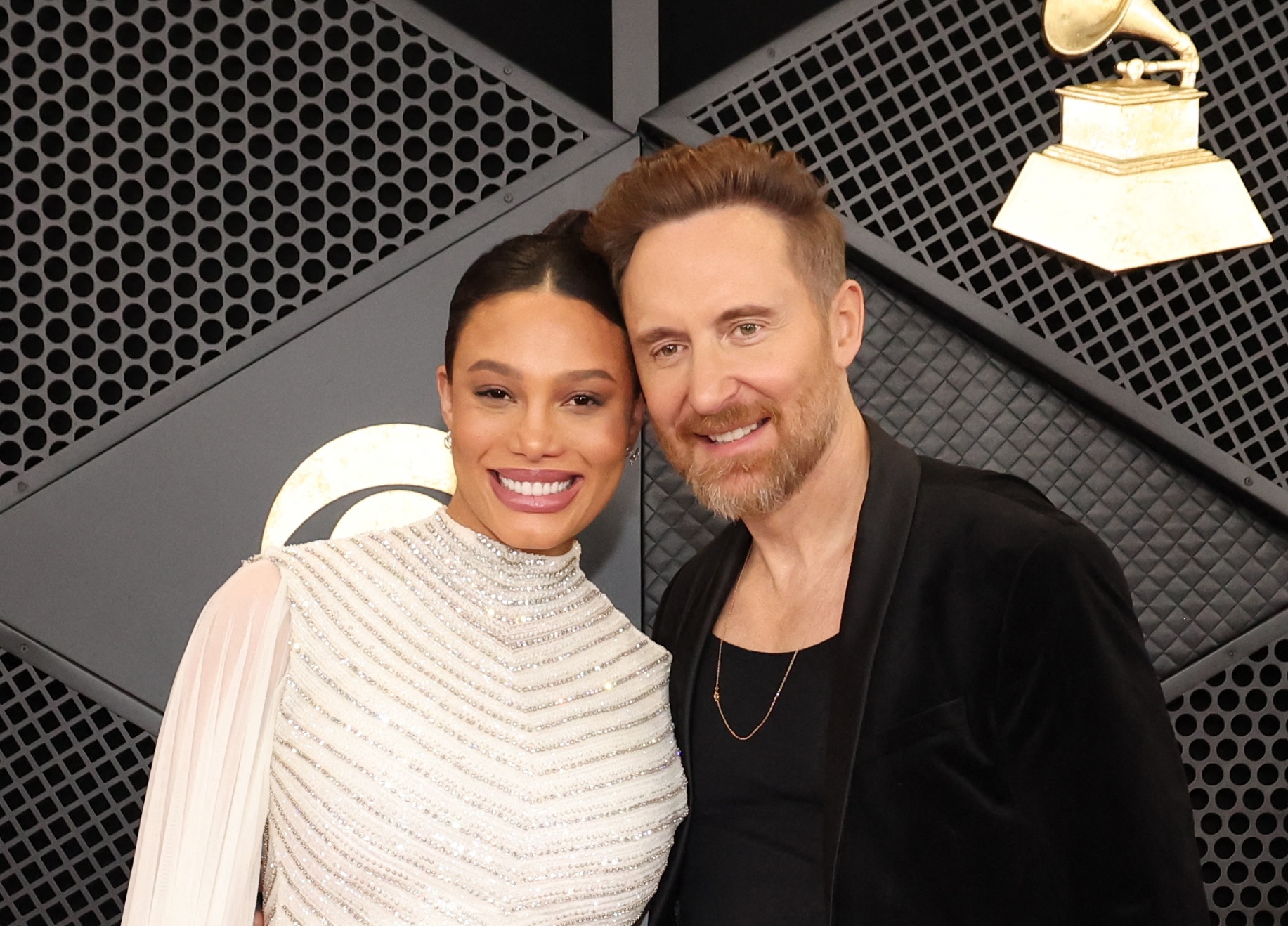 David Guetta a jeho přítelkyně Jessica Ledon přivítali prvního ...